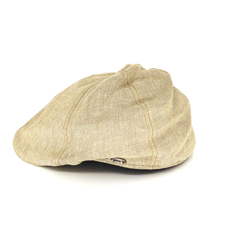 Beige Flat Cap