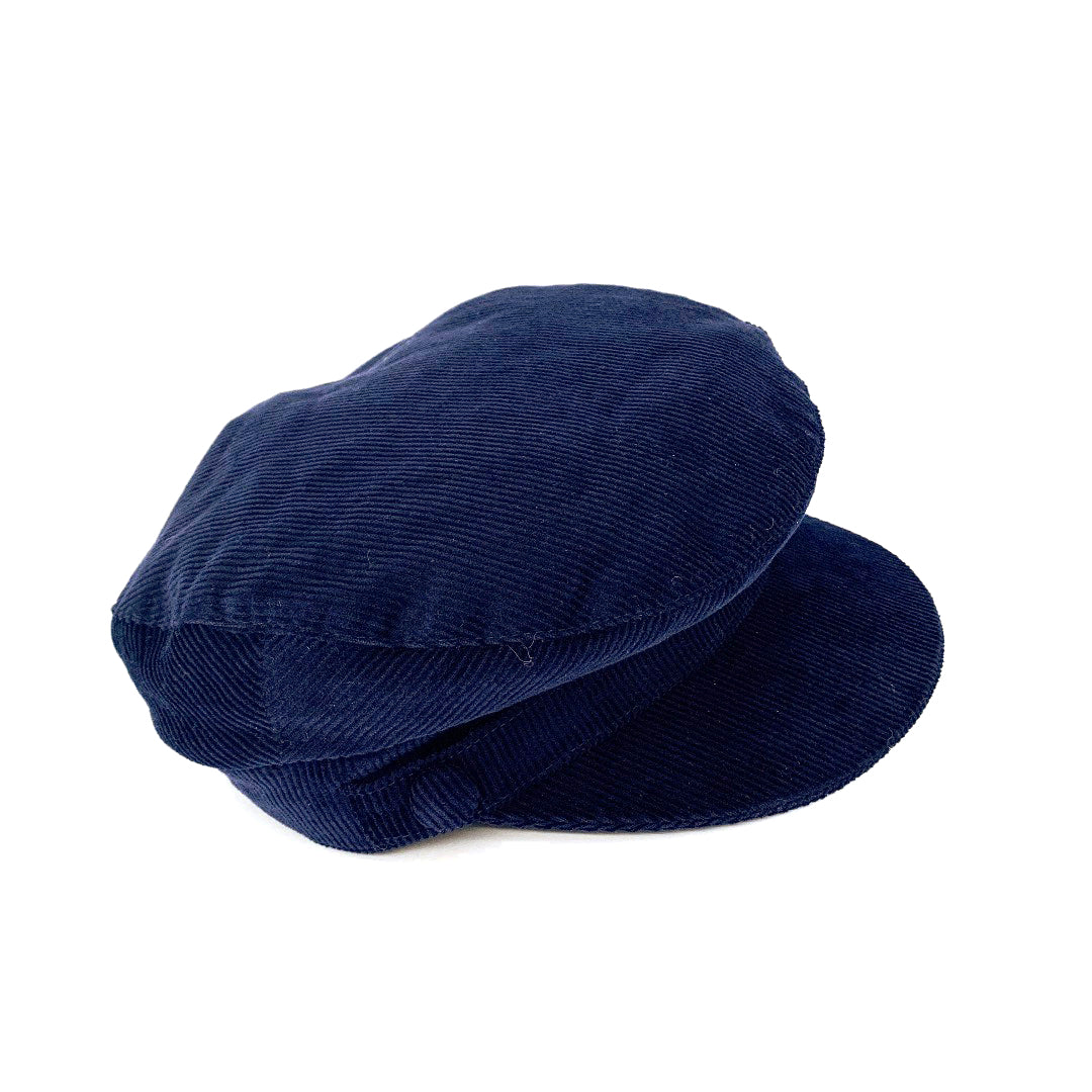 Skipper style corduroy Cap