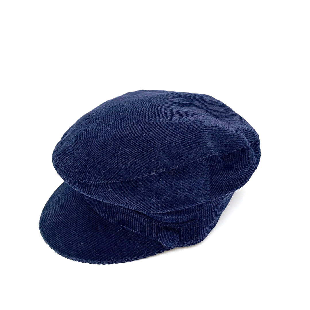 Skipper style corduroy Cap