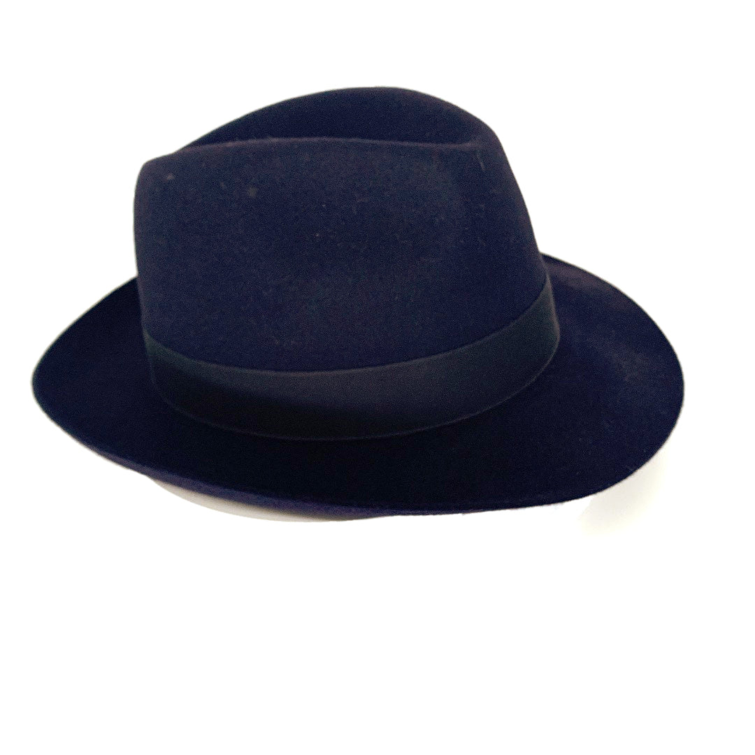 Navy Trilby Hat